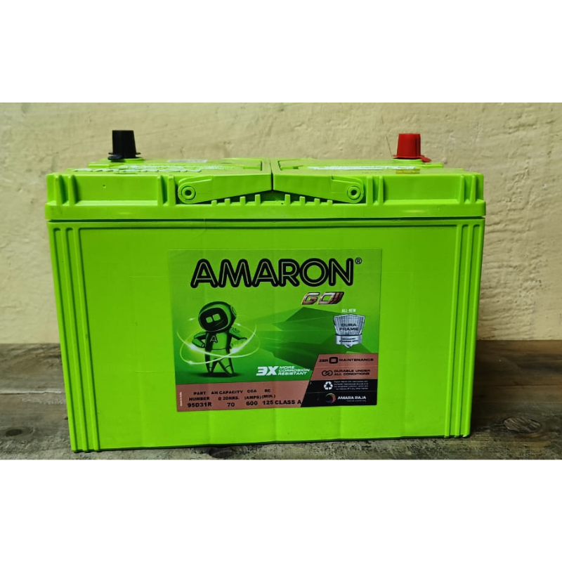 N70 L/R CCA 600 AH 70 Amaron Car Battery for Sale in Nairobi - Sn Supplies